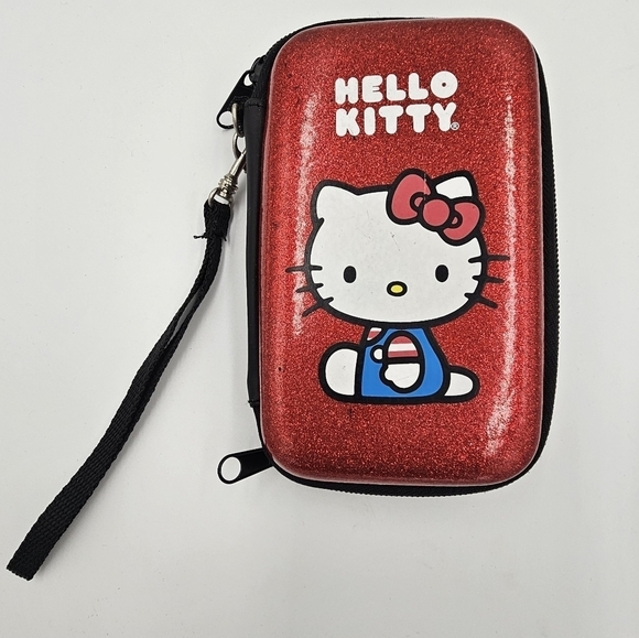 Hello Kitty | Other | Hello Kitty Glitter Ndsdsi Case Red | Poshmark